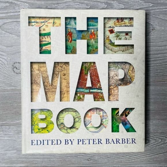 Accents | The Map Book By Peter Barber Large Decorative Coffee Table ...